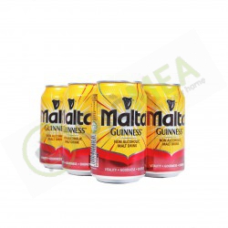 Malta Guinness – Non-Alcoholic Malt Drink Can Pack 6x33cl – African Shop